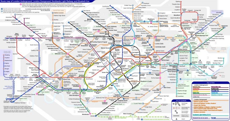 De metro in Londen - Lees alle nodige informatie